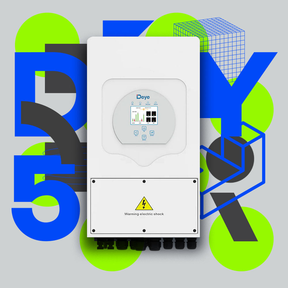 Deye 5kW Single Phase 2 MPPT Hybrid Inverter – Solarone